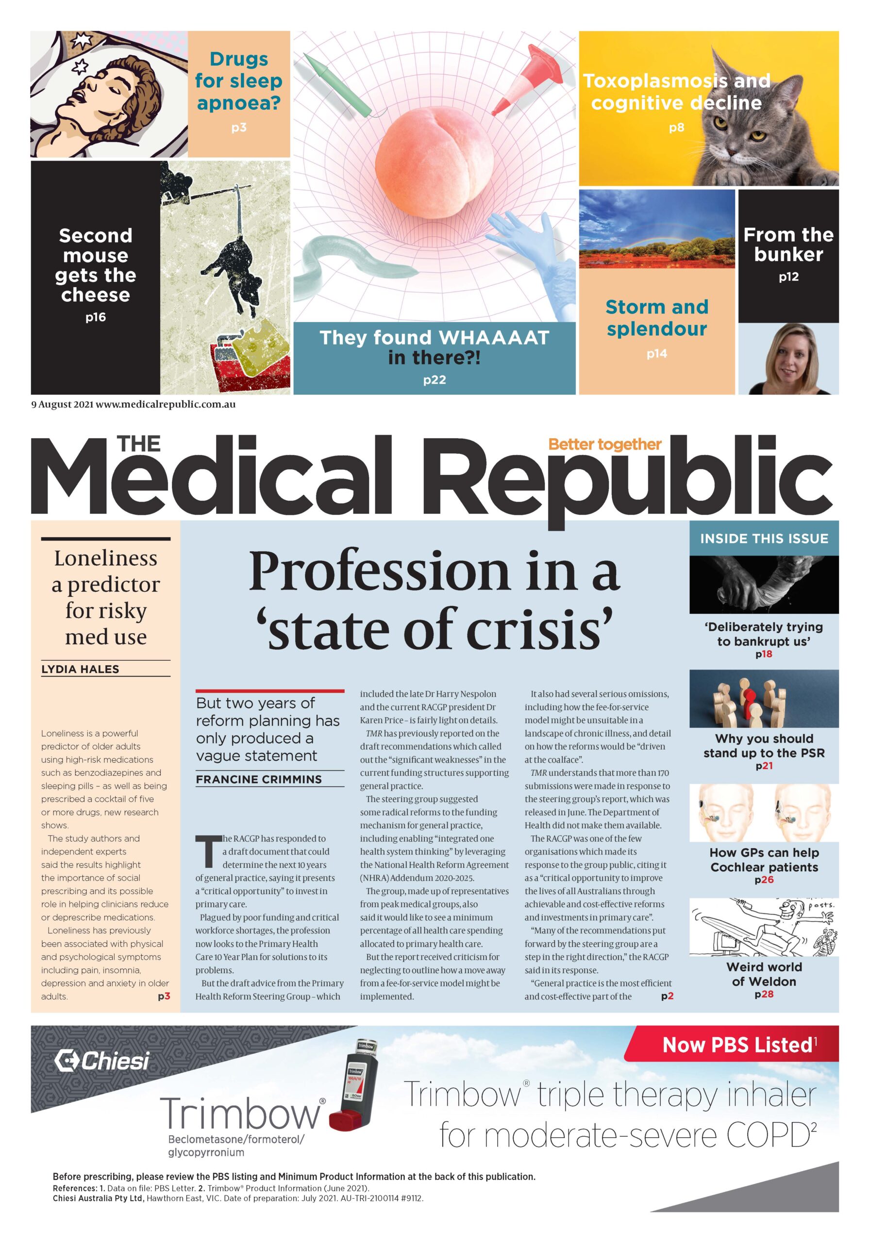 9th August 2021 • The Medical Republic